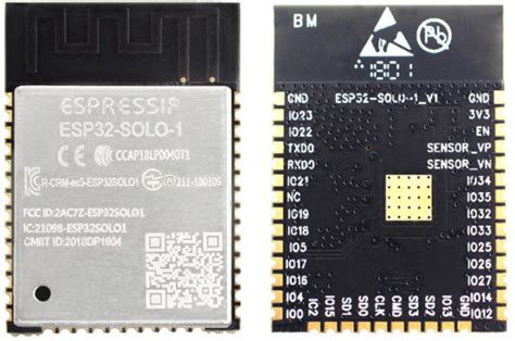 Esp32 Solo 1 Is A Single Core Esp32 Wifi And Bluetooth Module Cnx Software
