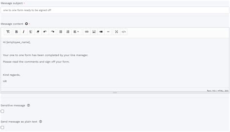Workflow Example Monthly Review Hrwize