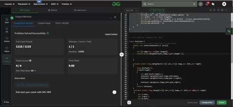 gfg160 geeksforgeeks gfg160dayschallenge dsa java problemsolving… nitesh kumar