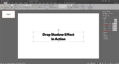 How To Apply Text Shadow In PowerPoint Step By Step Guide