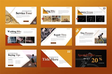 Bicycle Powerpoint Presentation Tmint