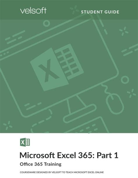 Microsoft 365 Excel Part 1 Student Guide Nepal Ubuy
