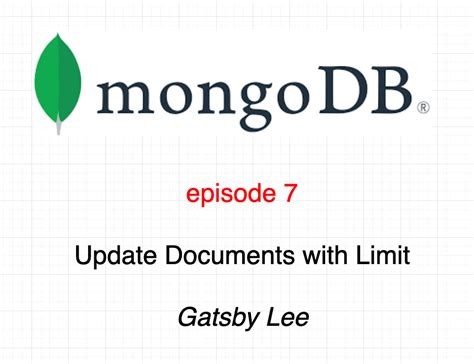 mongodb update documents with limit — bulkwriter by life is short