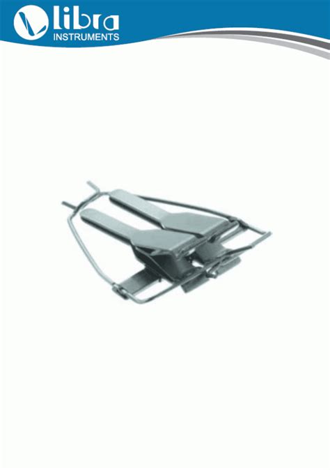 Microvascular Approximator Double Clamp With Frame Dia 0 6mm 1 4mm