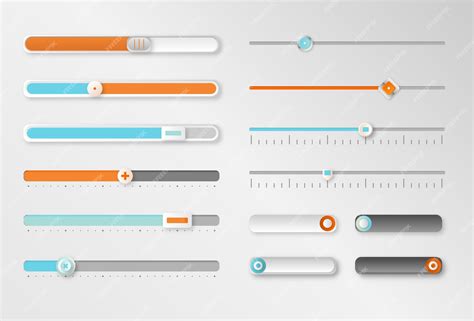 Premium Vector Neumorphic Ui User Interface Sliders