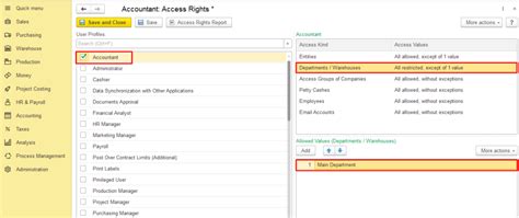 Access Rights Restrictions To Entities Firstbit Hotline Knowledge