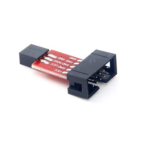 Avr Isp 10pin To 6pin Adaptor For Arduino Projects