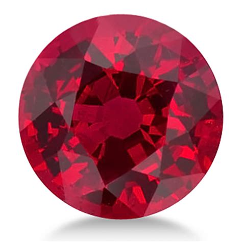 Round Ruby Gemstone 4mm 0 35 Ct Allurez