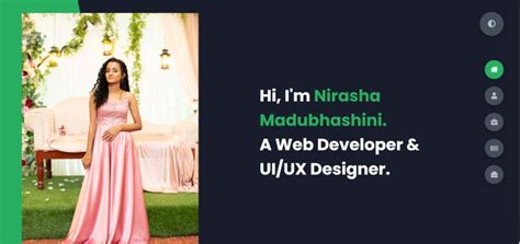 Nirasha Madubhashini On Linkedin Portfolio Javascript Html Css