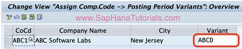 Posting Period Variants In SAP Open Close Posting Periods SAP Hana Tutorials
