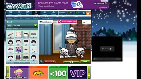 Weeworld 1st Account Giveaway Youtube