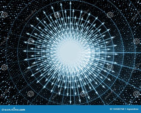 Of Arrows And Numbers Stock Illustration Illustration Of Integer
