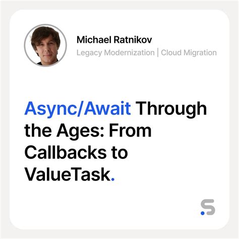 Michael Ratnikov On Linkedin Microsoft Dotnet Dotnetcore