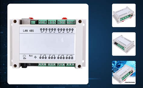 RJ Ethernet Relay Control Board V AC A TCP IP Remote Controller Module Network Web Server