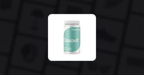Plantamed Ossovit 60 Tabletter • Hitta Bästa Pris