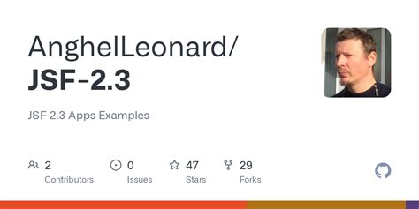 Github Anghelleonardjsf 23 Jsf 23 Apps Examples