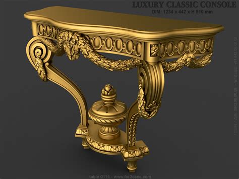 Table 0114 Stl 3d Model For Cnc 3d Stl Model For Cnc Stl Model 3d Stl Files