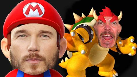 Chris Pratt As Mario With Jack Black As Bowser Truth Bomb Youtube