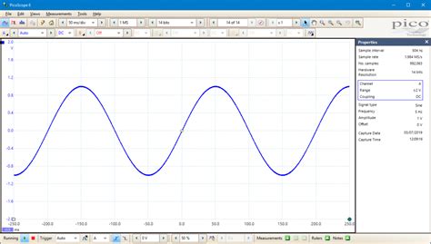 Picoscope 6 Sampling Rate Adjustment