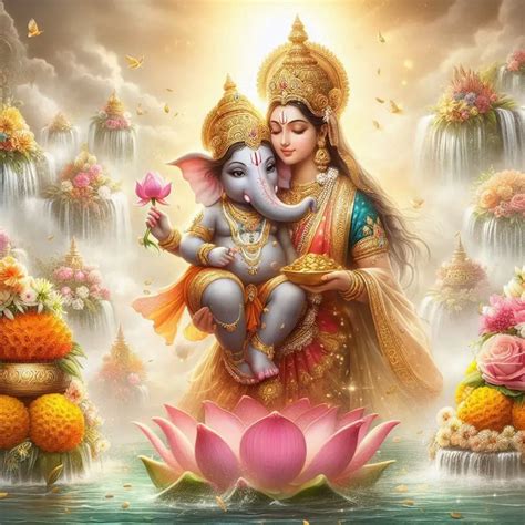 🪷พระแม่อุมาเทวี พระพิฆเนศ🪷 แกลเลอรีที่โพสต์โดย Suthita Lemon8