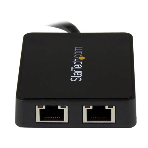 Usb 3 0 To Dual Port Gigabit Ethernet Adapter Nic W Usb