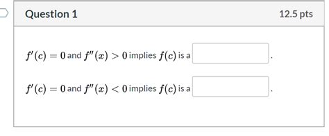 Solved Question 7 12 5 Pts Absolute Extrema If They Exist