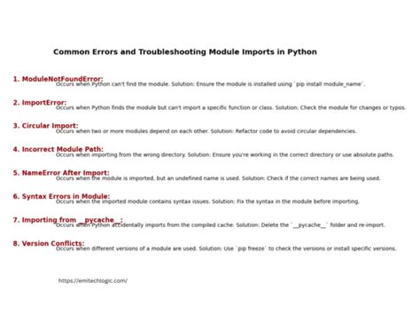 How To Import And Use Modules In Python Emitechlogic