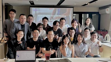 Minesec On Linkedin The Minesec Team Kicked Off The Year In Kota Kinabalu With Team Building