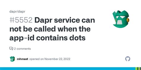 Dapr Service Can Not Be Called When The App Id Contains Dots Issue