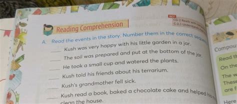 Reading Comprehension C 21 Underith Of A Read StudyX