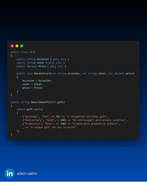 Dotnet Csharp Adem Şahin
