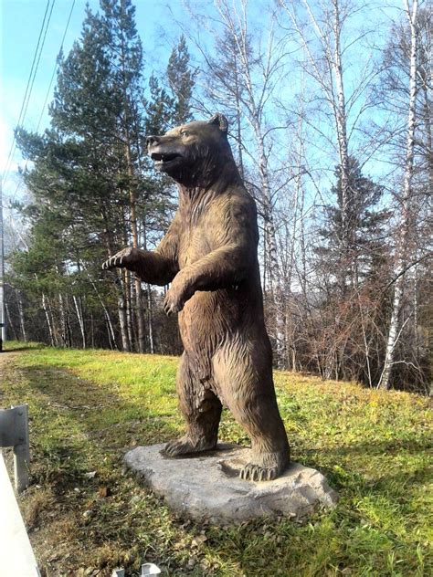 скульптура медведя КОРОЛЕВСКАЯ АРХИТЕКТУРА