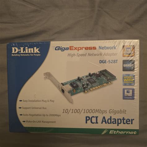 D Link Gigaexpress Network Dge 528t Pci Adapter Köp På Tradera