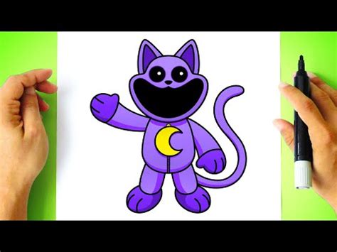 How To DRAW CATNAP Plush Smiling Critters Poppy Playtime Chapter 3 Easy Drawing