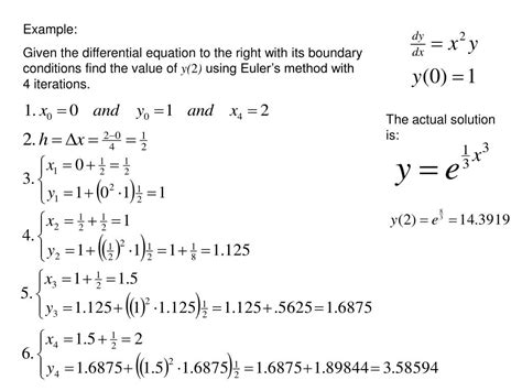 PPT Numerical Solutions Of Differential Equations PowerPoint Presentation ID