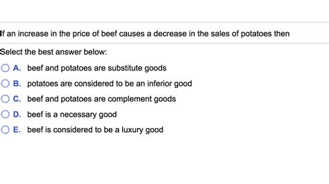 Solved Which Of The Following Causes An Increase In Demand