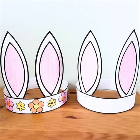Easter Bunny Ears Printable Template Free Printable Easter Bunny Ears
