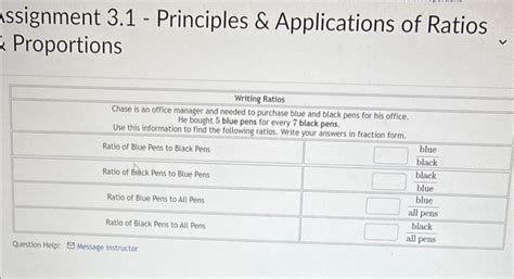solved ssignment 3 1 principles and applications of ratios