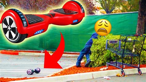 HOVERBOARD BAIT PRANK PART 4 YouTube