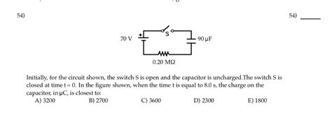 Solved Please Help With This Circuit Problem The Answer Is Chegg Com