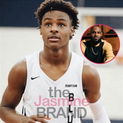 Lebron James Son Bronny Signs Nil Deal W Nike For As Long As I Can
