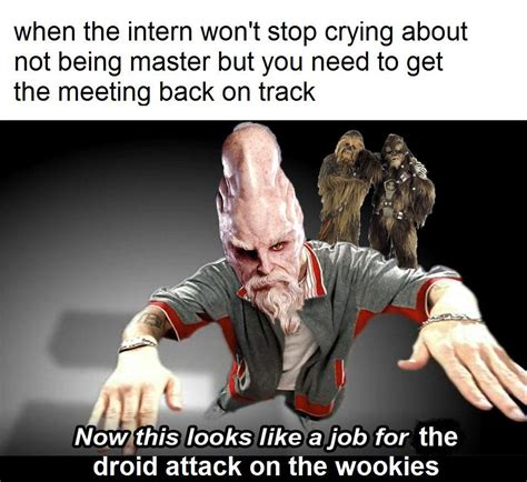 Good Relations With The Wookies We Must Have R Prequelmemes