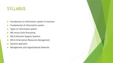 Management Information System Unit 1 Pptx Operating Systems Computer Software And Applications