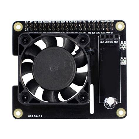 P82f 라즈베리 파이 4b3b 3b 얼음 냉각 팬 지능형 속도 온도 제어 확장 보드 Cpu Lcd