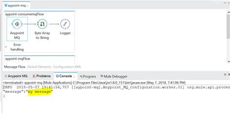 Consume Message From Anypoint Mq Mq Connector