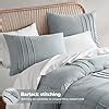 Comfort Spaces Bluegrey Twin Comforter Set 2 Pieces