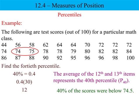 Introduction And Explanations On Percentiles And Deciles Ppt