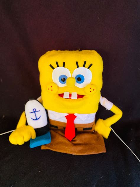 Spongebob Squarepants Puppet Etsy
