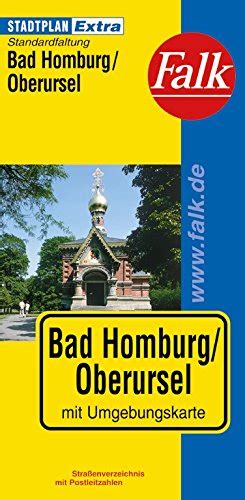 Falk Stadtplan Extra Standardfaltung Bad Homburg Oberursel Mit