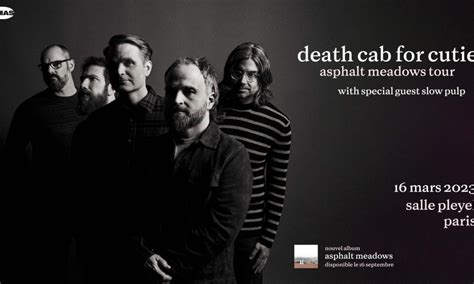 Concours Death Cab For Cutie à Paris Rolling Stone